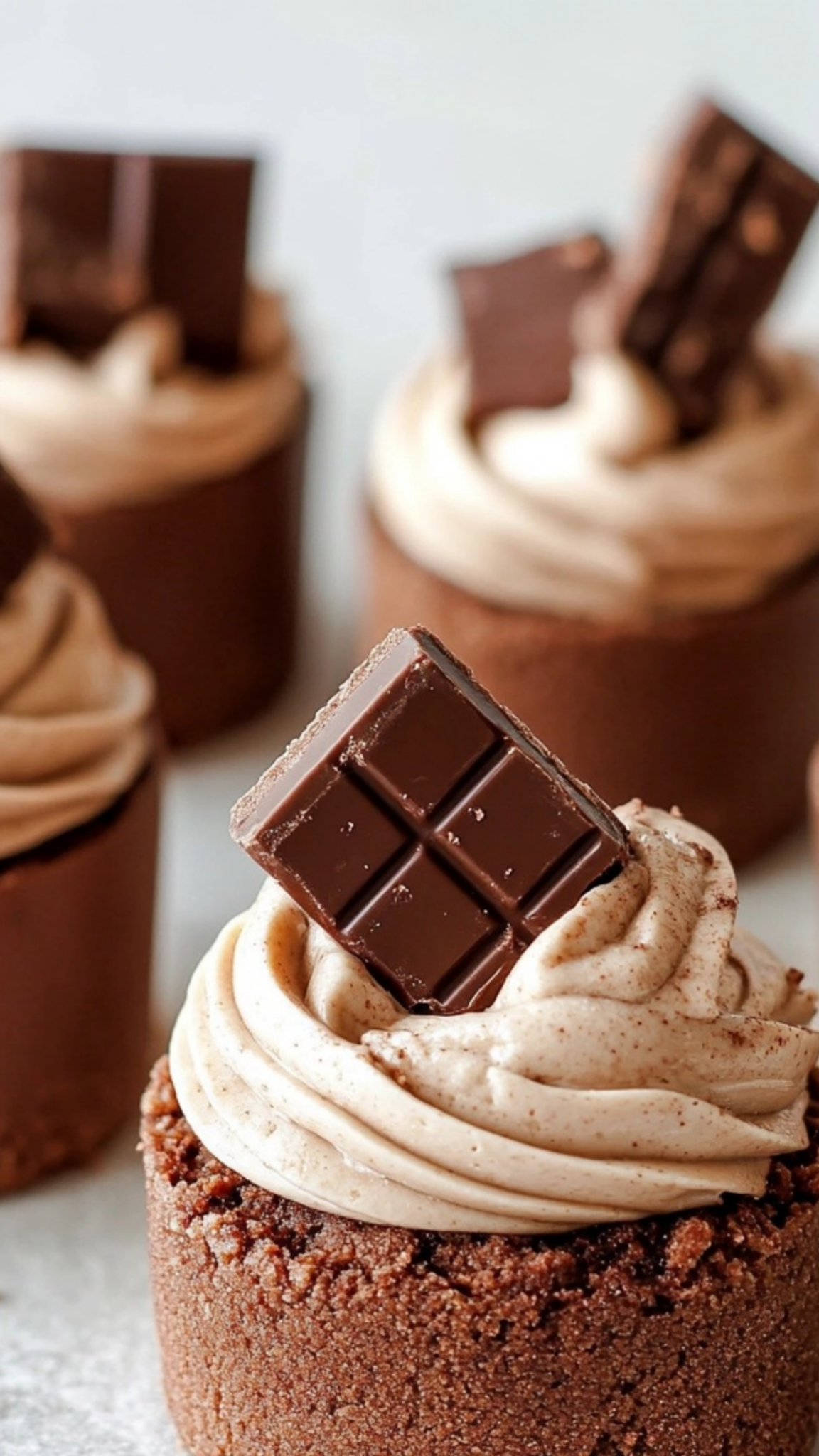 Mini No-Bake Kit Kat Cheesecakes: A Vegan Dream Dessert – Marcela Recipes