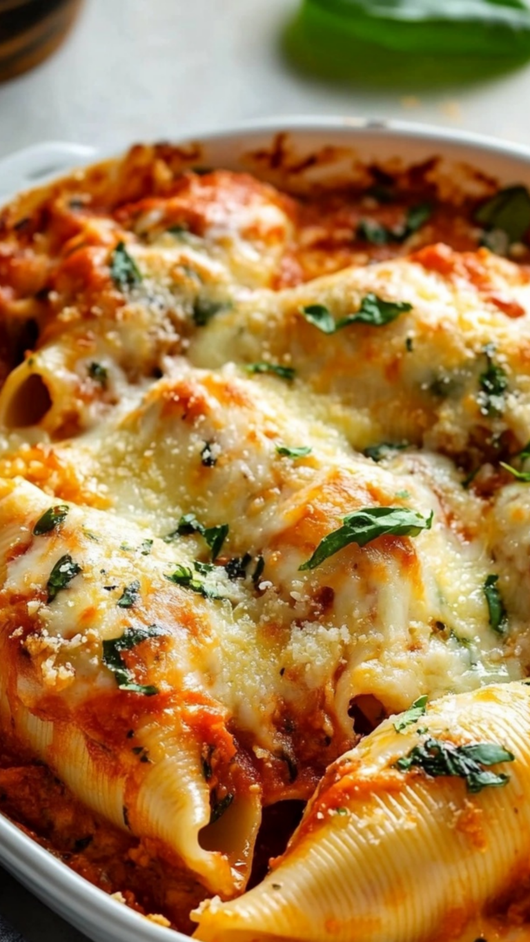 Stuffed Shells Recipe: A Creamy, Cheesy Delight – Marcela Recipes