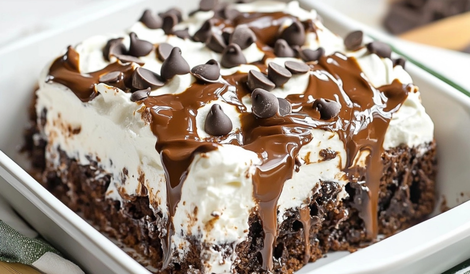 Marshmallow Chocolate Poke Cake: A Decadent Delight for Chocolate ...