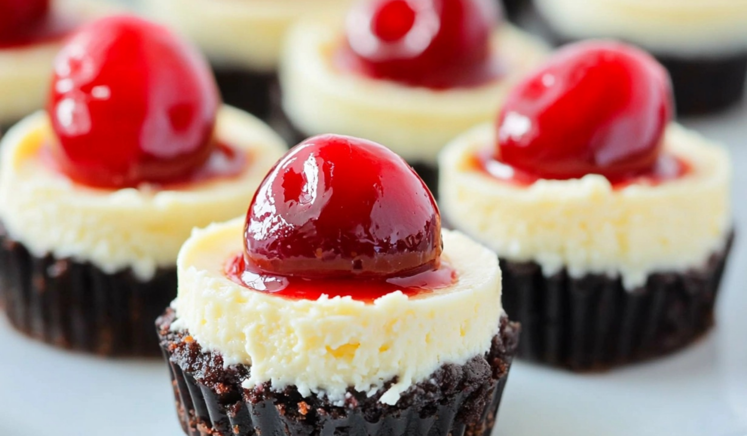 Mini Cherry Cheesecakes: A Bite-Sized Delight for Any Occasion ...