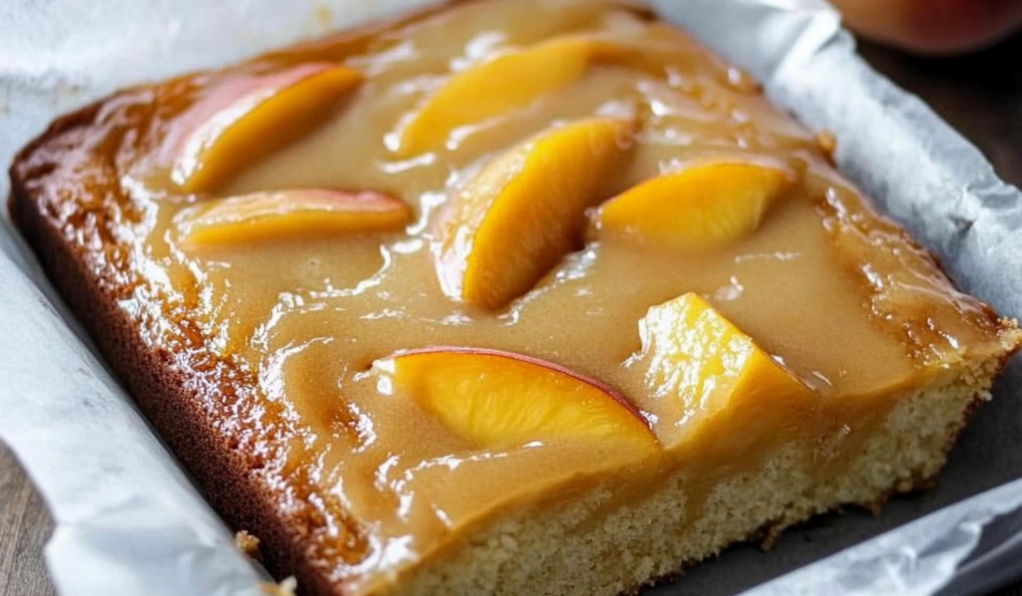 Brown Sugar Peach Cake: A Sweet Summer Delight – Marcela Recipes