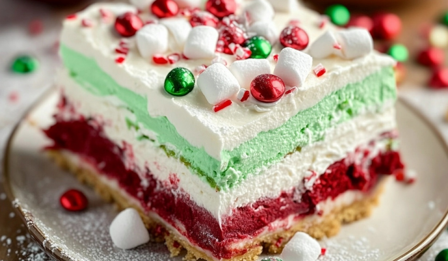 Christmas Lasagna: A Whimsical Layered Dessert – Marcela Recipes