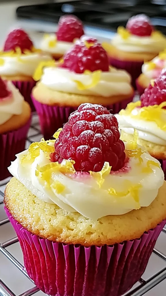 Raspberry Lemon Cupcakes: A Delightful Sweet Treat for Beginners – Marcela Recipes