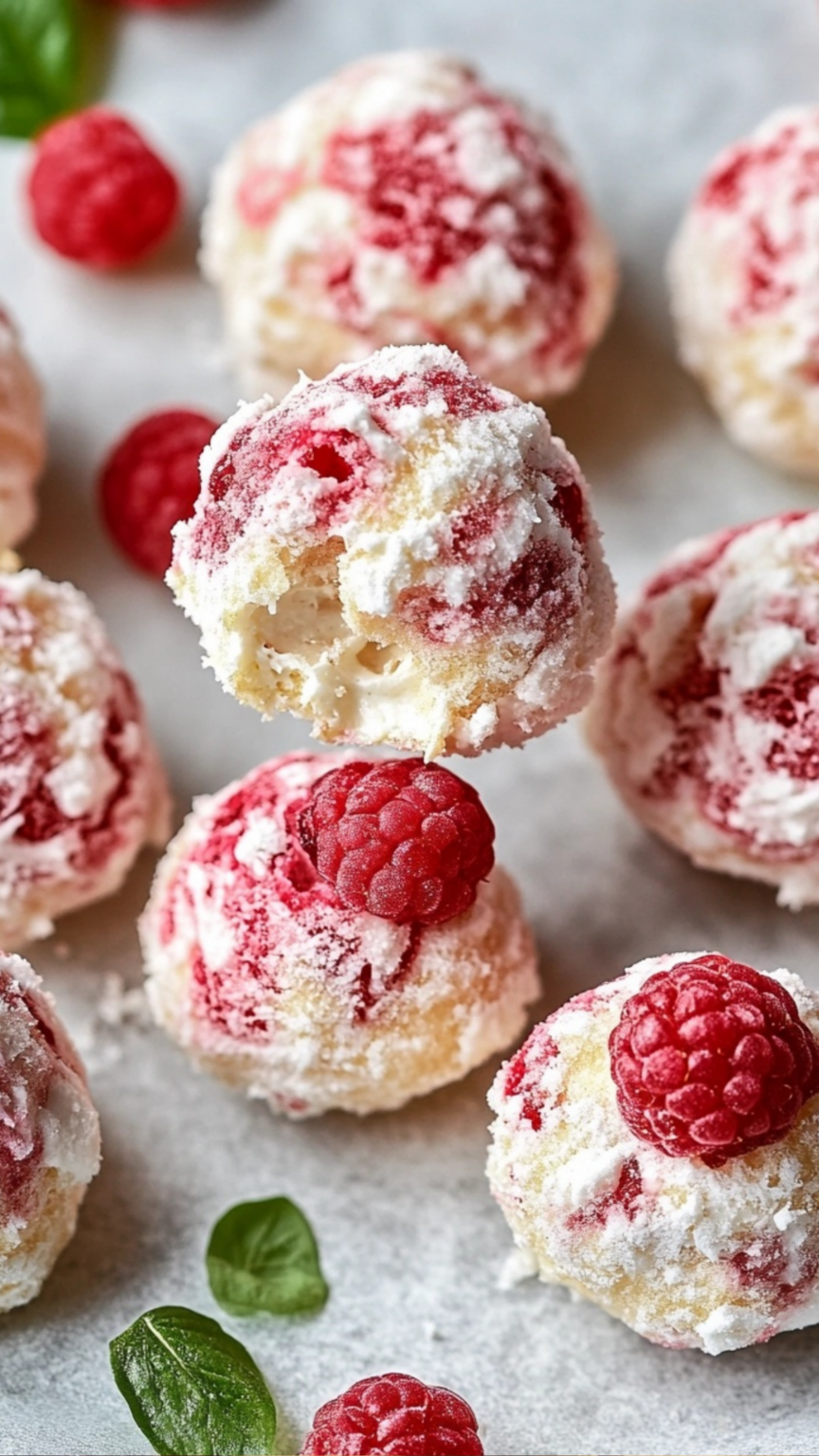 Delicious Raspberry Cream Cheese Bites: A Sweet and Savory Treat for ...
